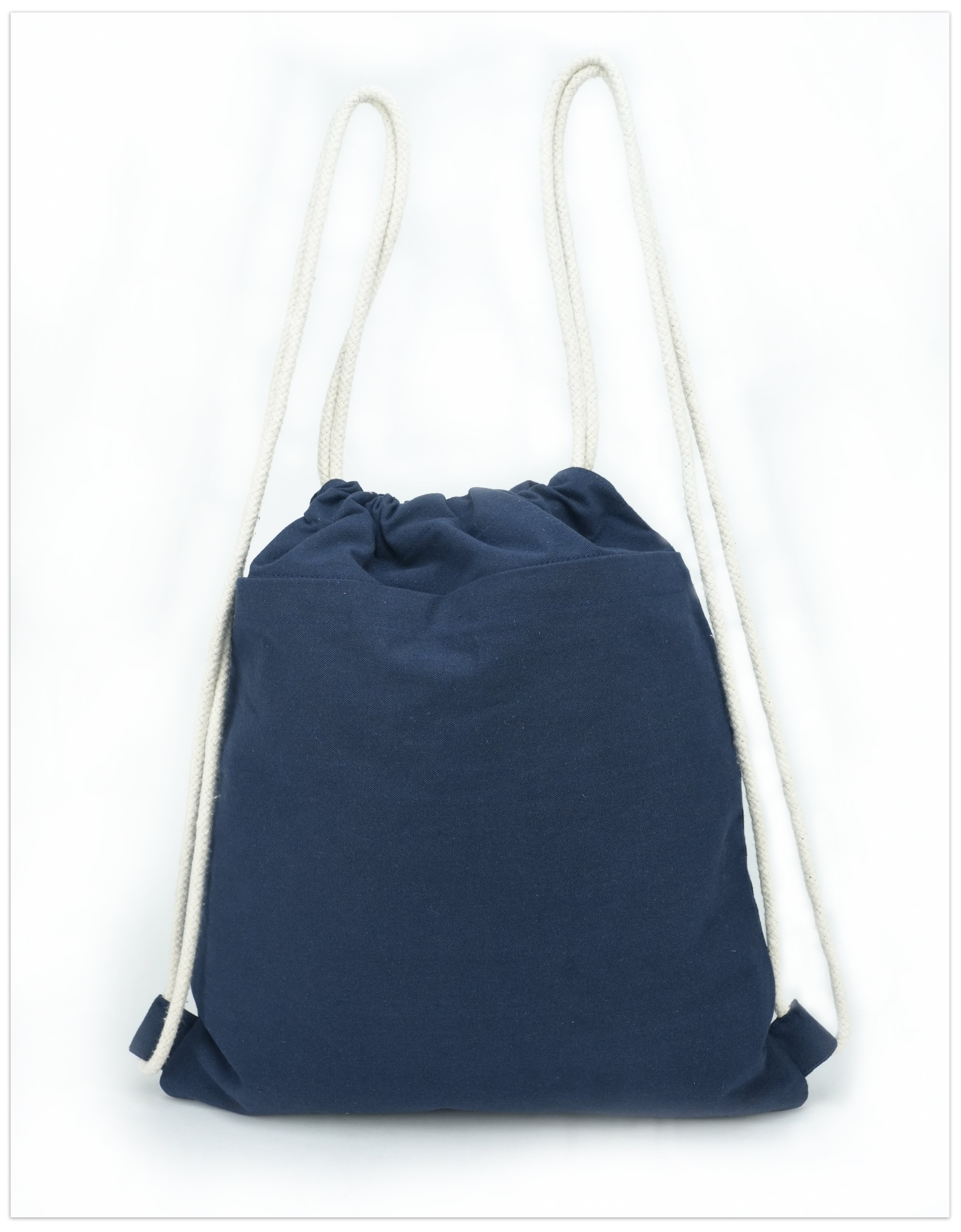 Denim Drawstring Bag – Karmatotes